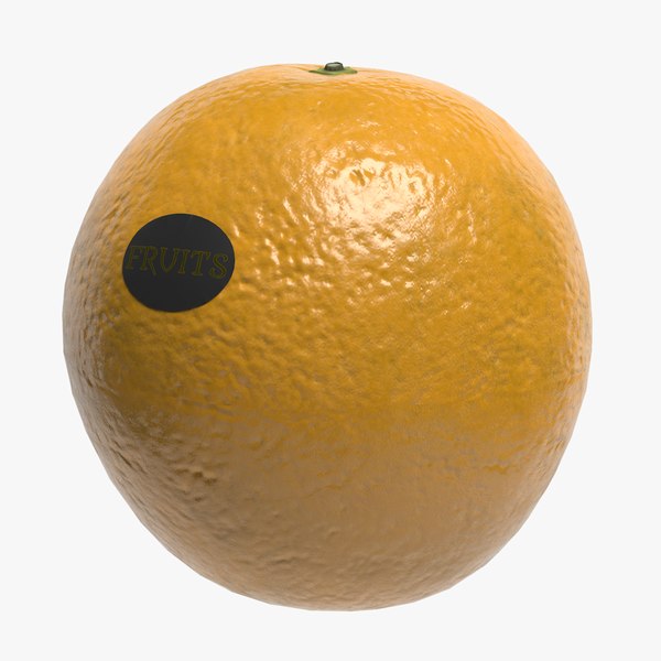 modelo 3d naranja - TurboSquid 1820150