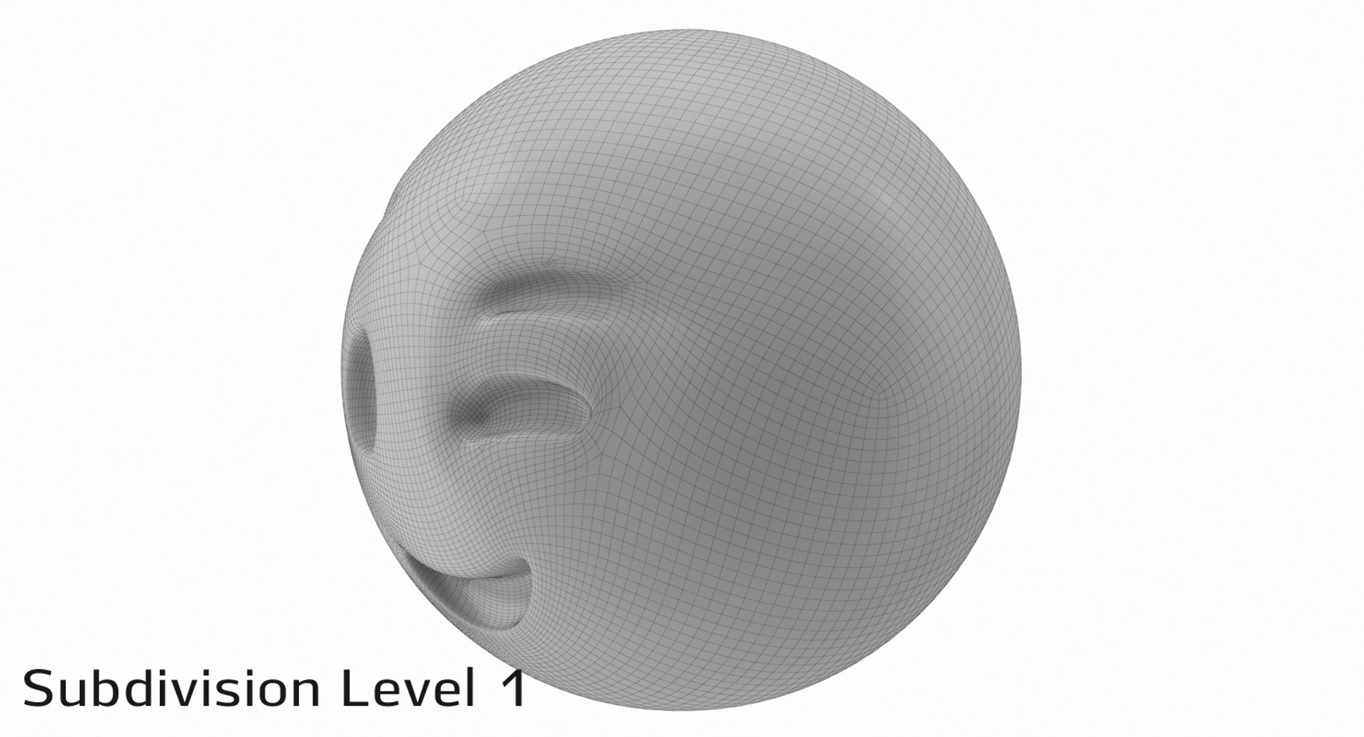 Emoji 9 Winking Face 3D Model - TurboSquid 1367102