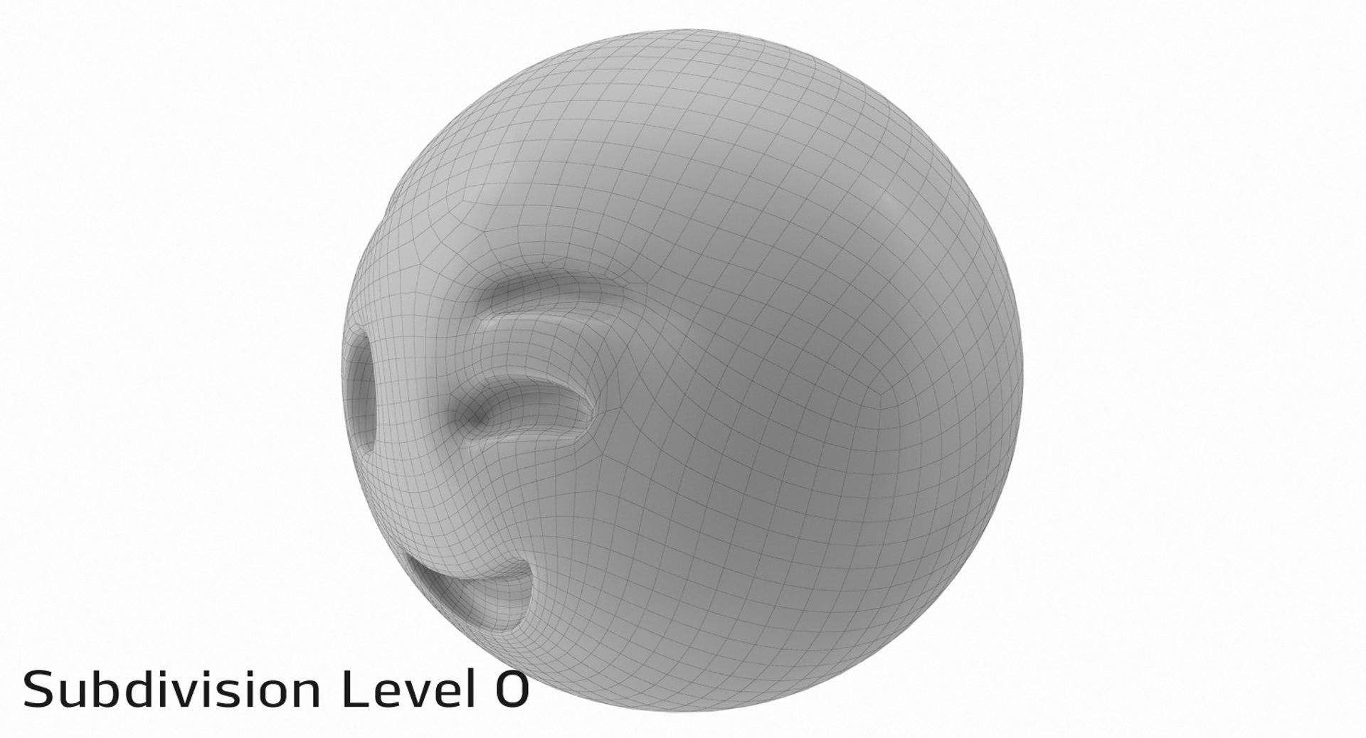 Emoji 9 Winking Face 3D Model - TurboSquid 1367102