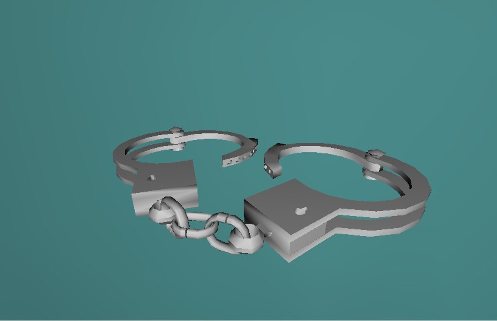 3ds Max Handcuffs Hand Cuffs