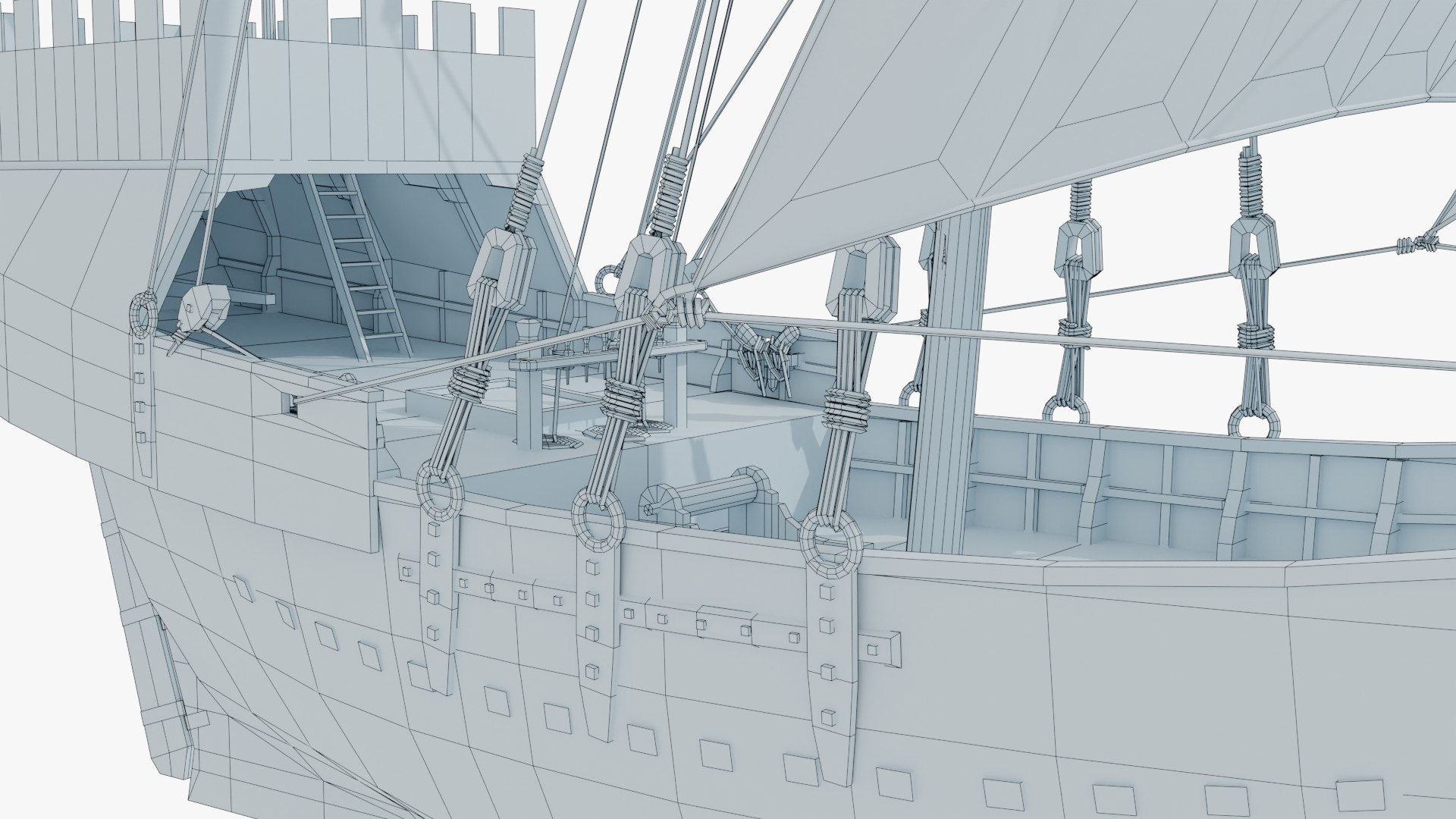 Cog Hanseatic 13th Century 3D Model - TurboSquid 2328438