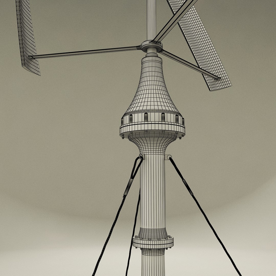 3D Turbine Wind Model - TurboSquid 1635932
