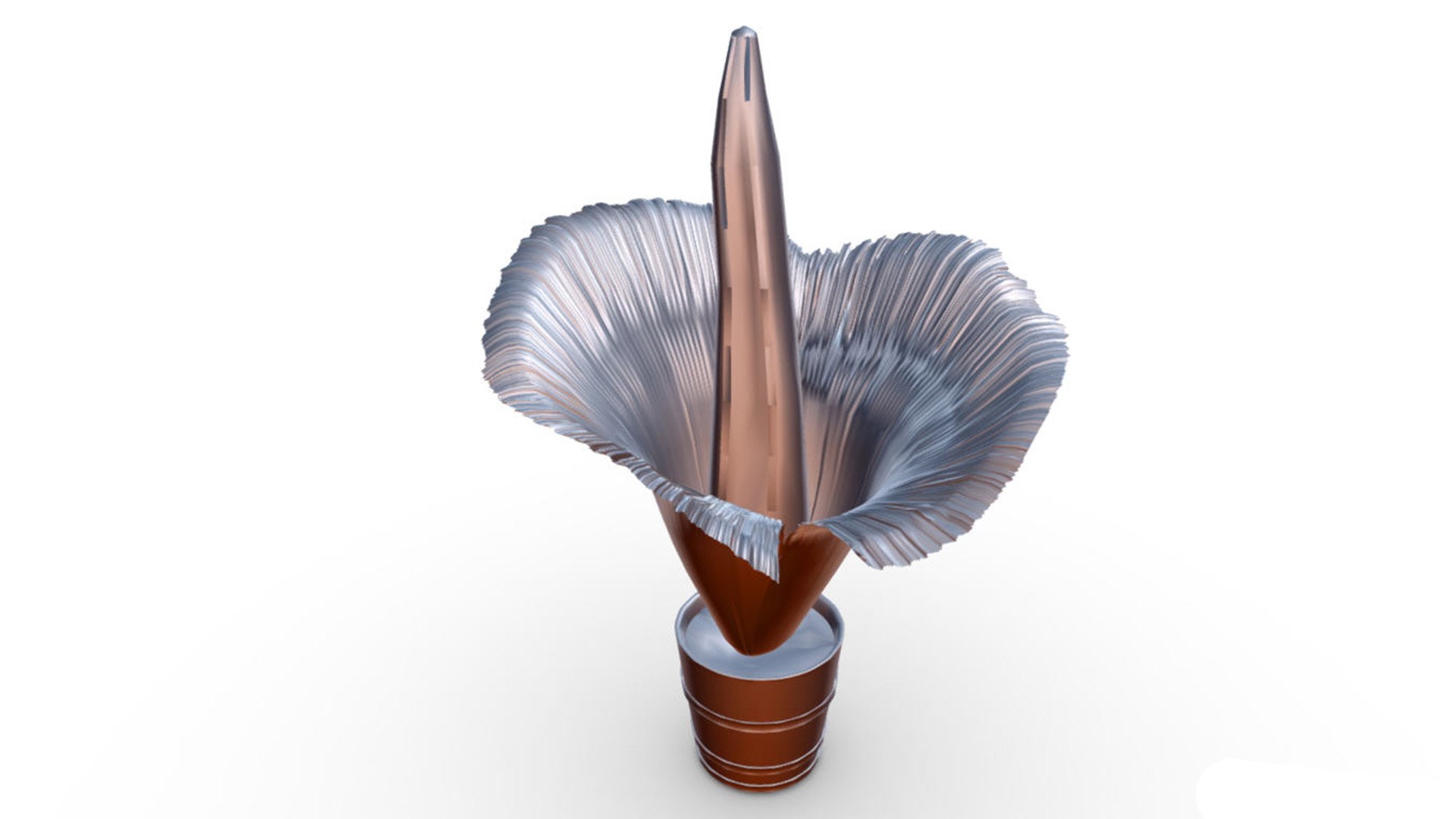 Corpse cartoon flower 3D - TurboSquid 2069412