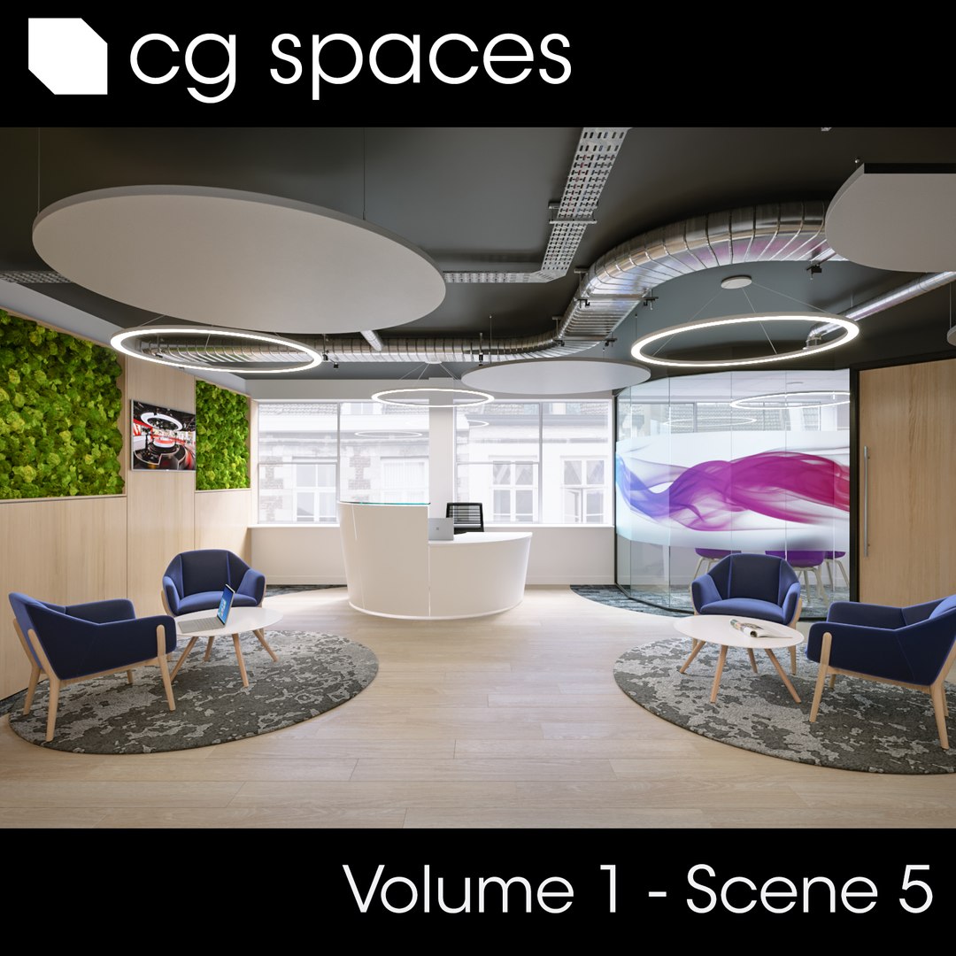 3D Cg Spaces Volume 1 - TurboSquid 1362857