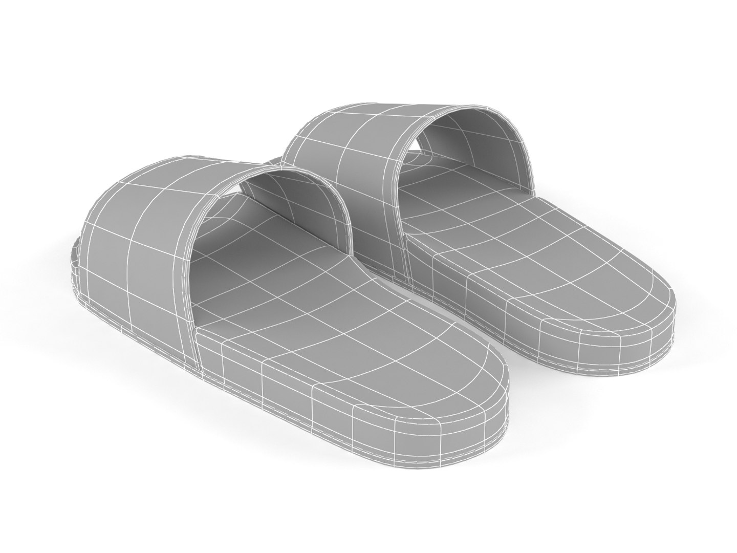 3D Slide Sandal - TurboSquid 1619499