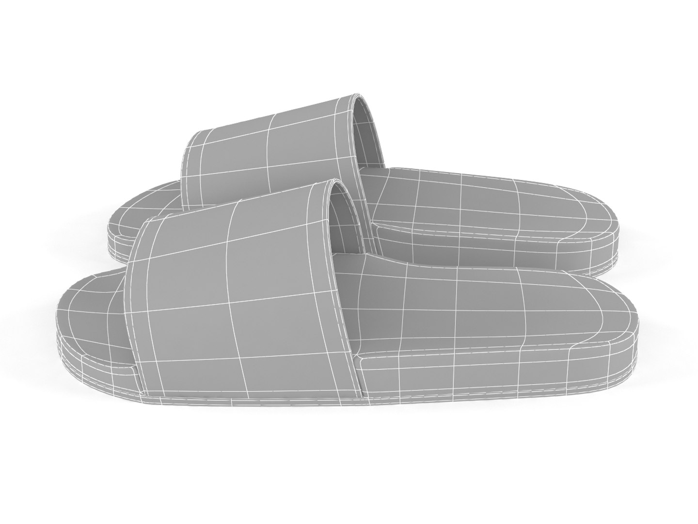 3D Slide Sandal - TurboSquid 1619499