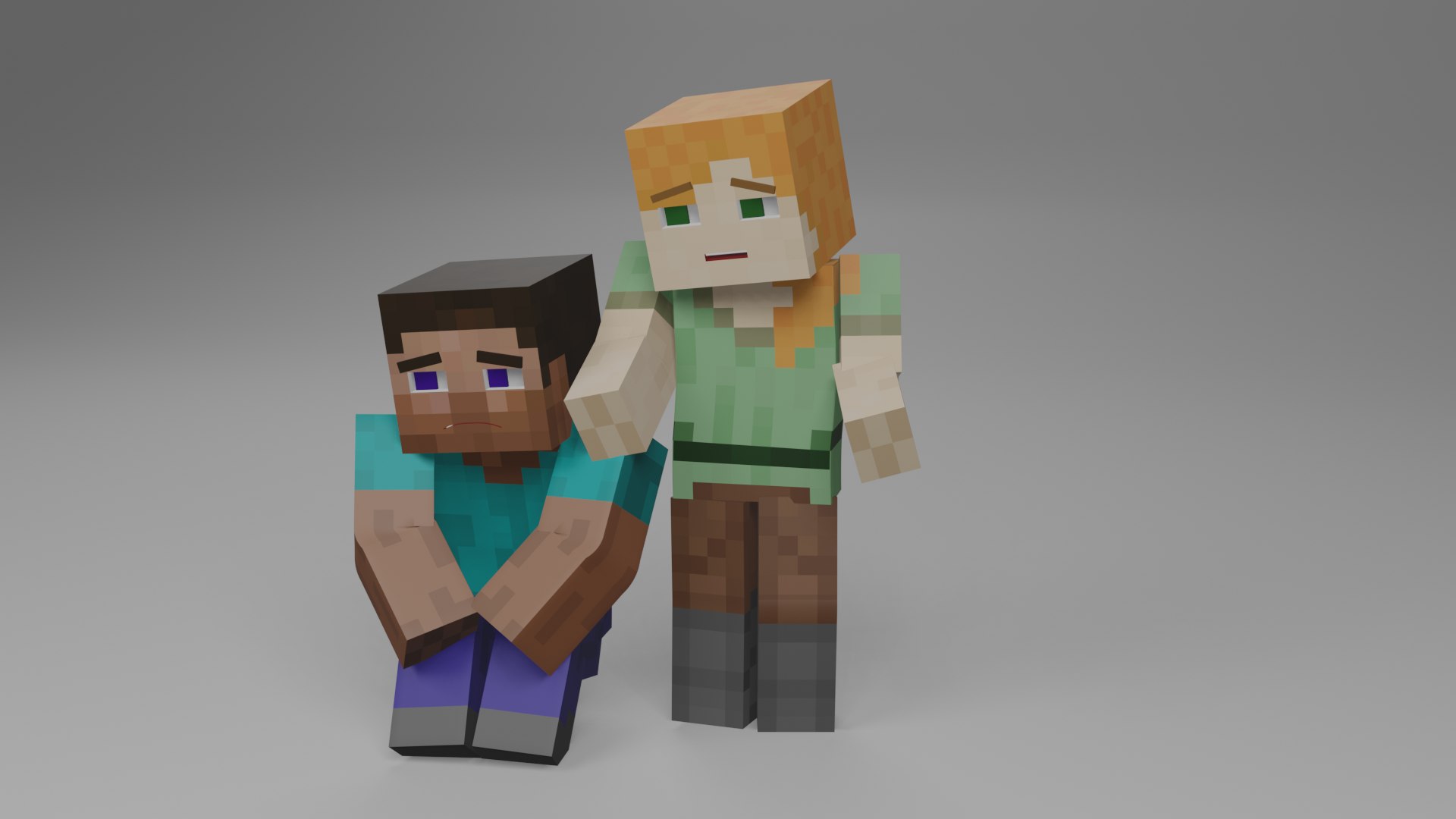 3D Minecraft Character Custom Skins Compatable - TurboSquid 2099861