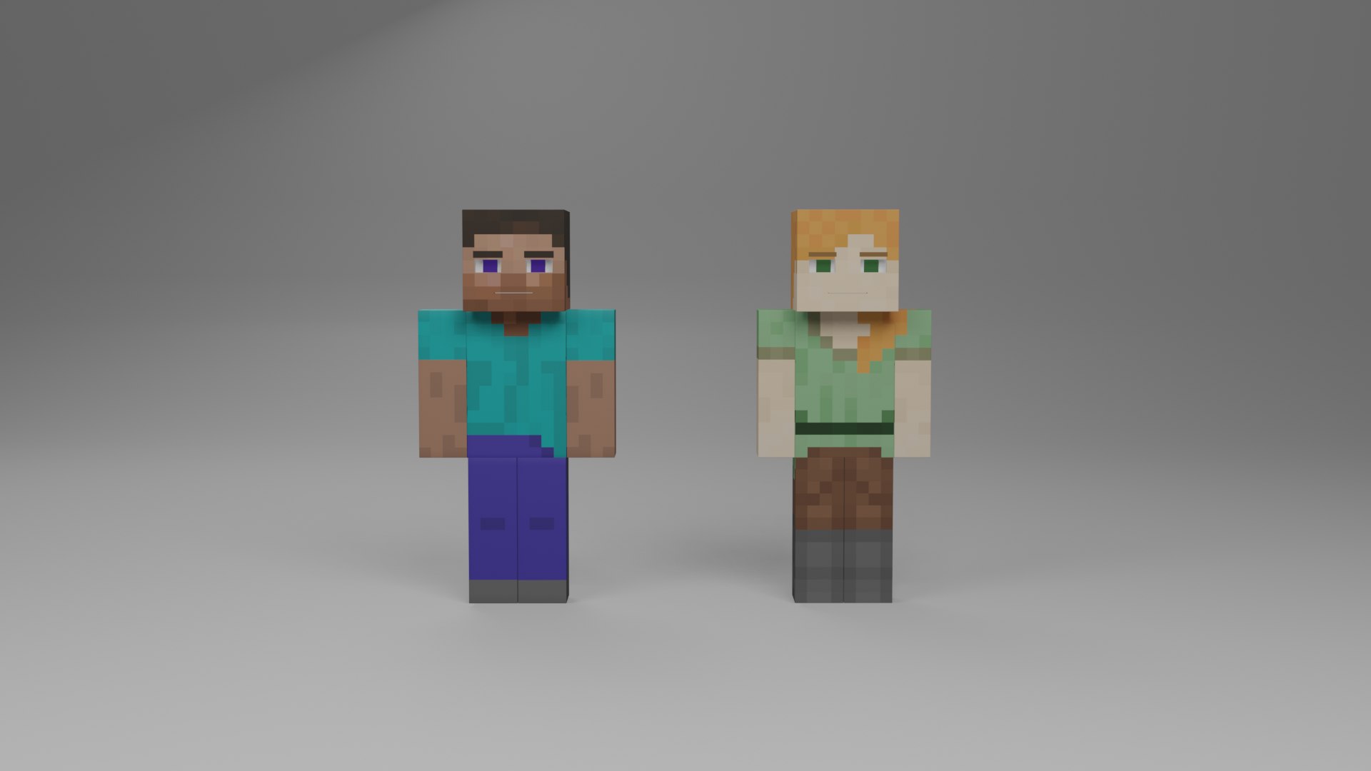 3D Minecraft Character Custom Skins Compatable - TurboSquid 2099861