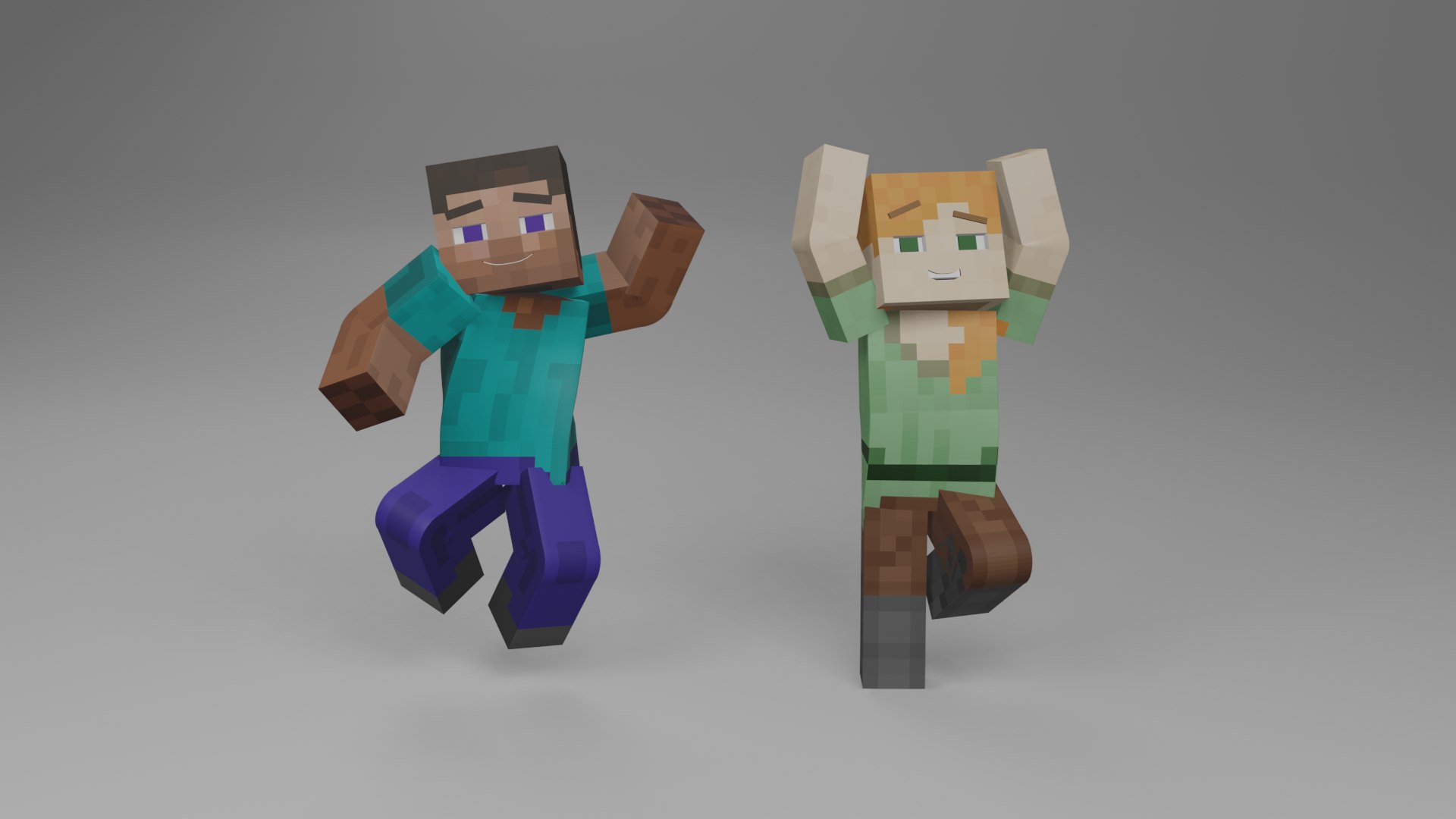 3D Minecraft Character Custom Skins Compatable - TurboSquid 2099861