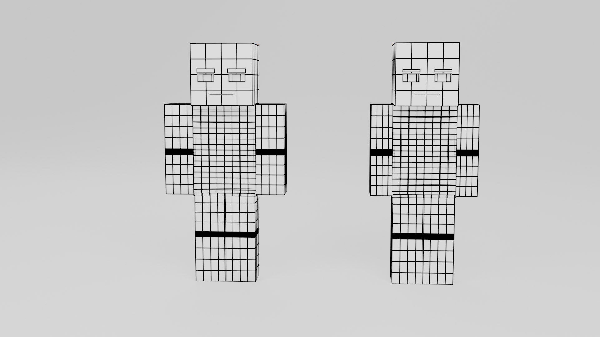 3D Minecraft Character Custom Skins Compatable - TurboSquid 2099861