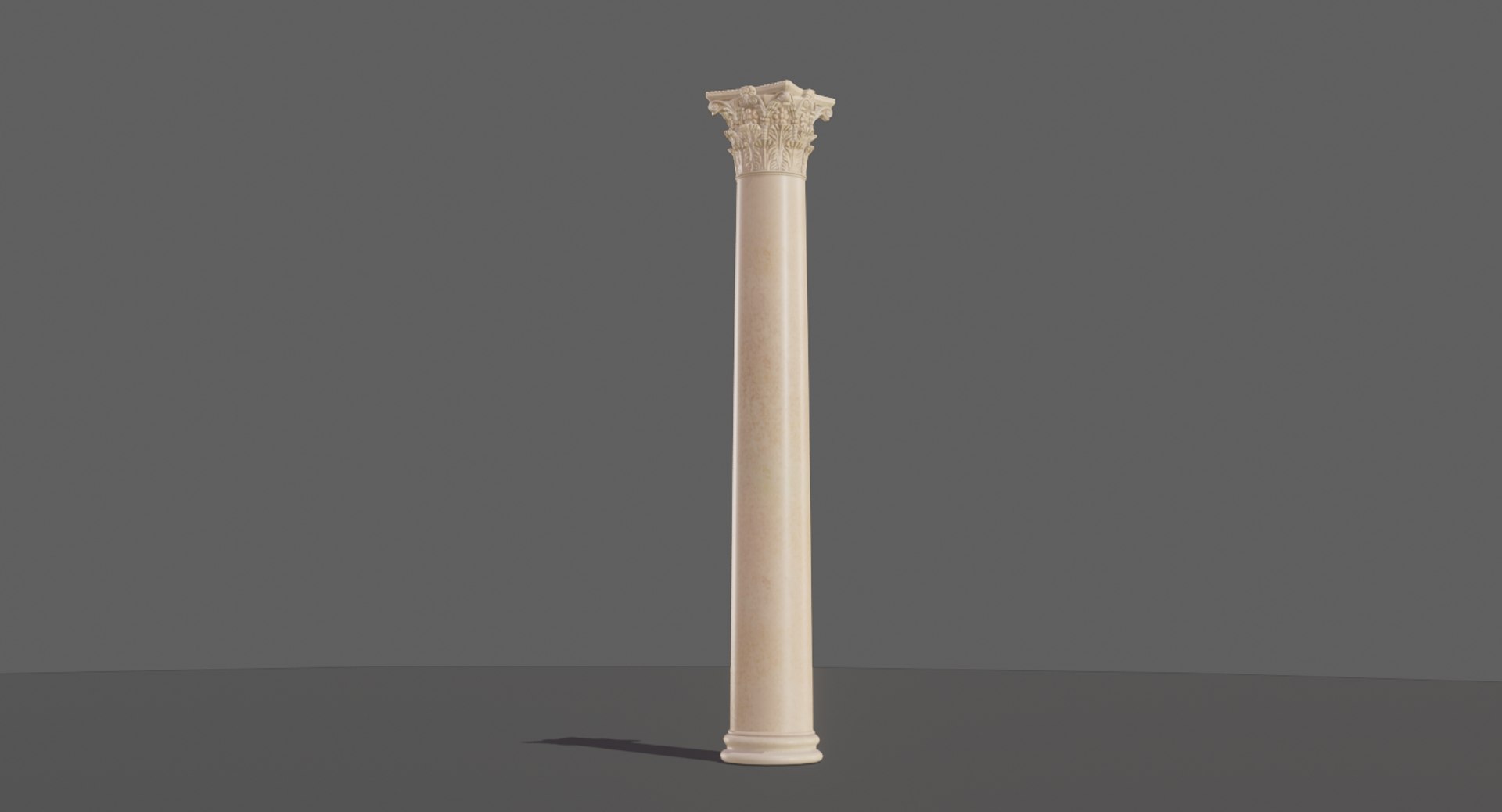 3D corinthian greek column - TurboSquid 1554059