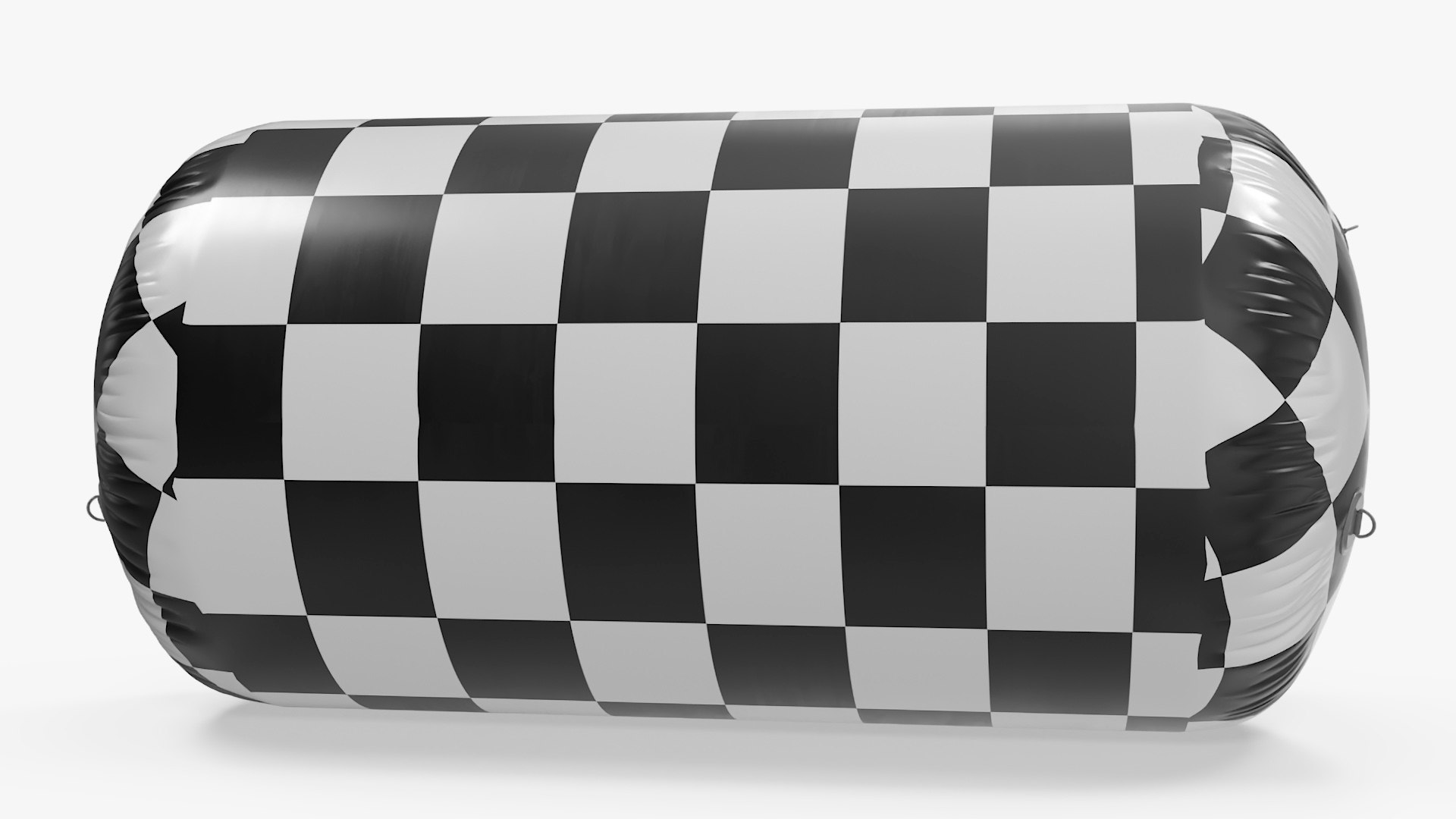 Floating Inflatable Marker Buoy For Water Sport Chess Pattern 3D Model ...