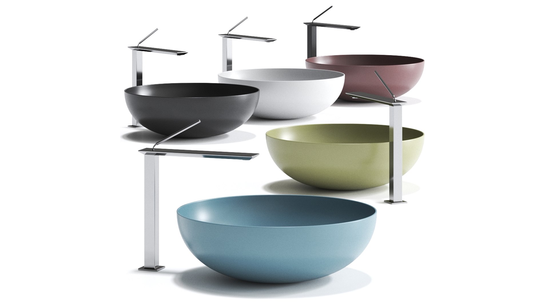 POD Round Washbasin By Valdama 3D Model - TurboSquid 1884031