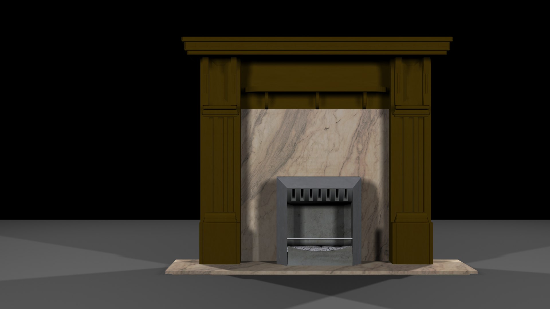 Maya Fireplace