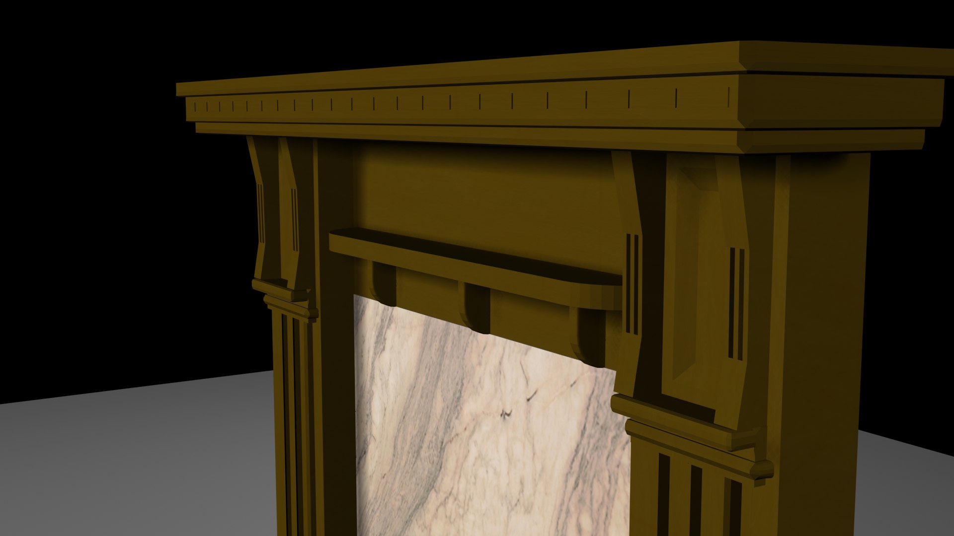 Maya Fireplace