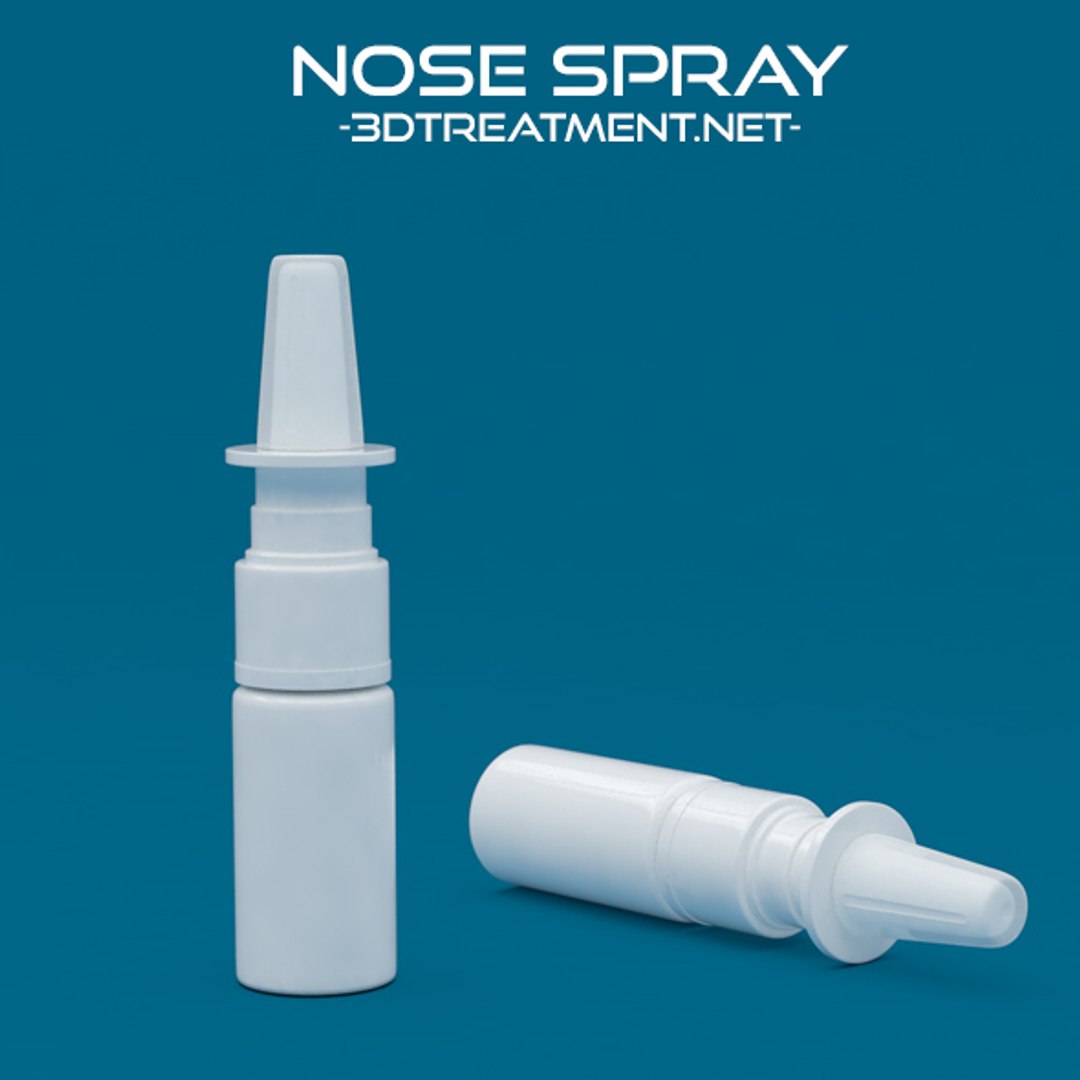 Nose Spray 3d Model