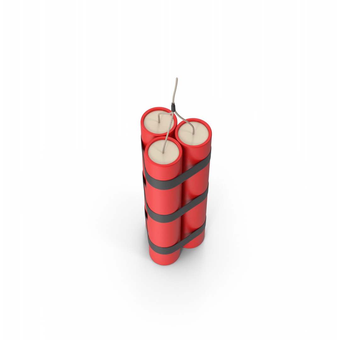 Dynamite 3D Model - TurboSquid 2338501