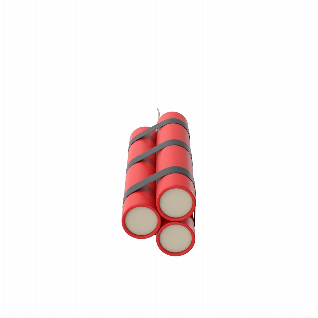 Dynamite 3D Model - TurboSquid 2338501