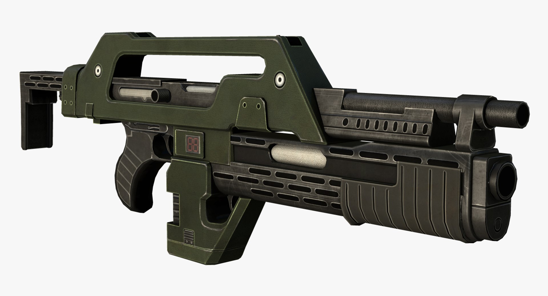 3D Model M41a Gun - TurboSquid 1213733