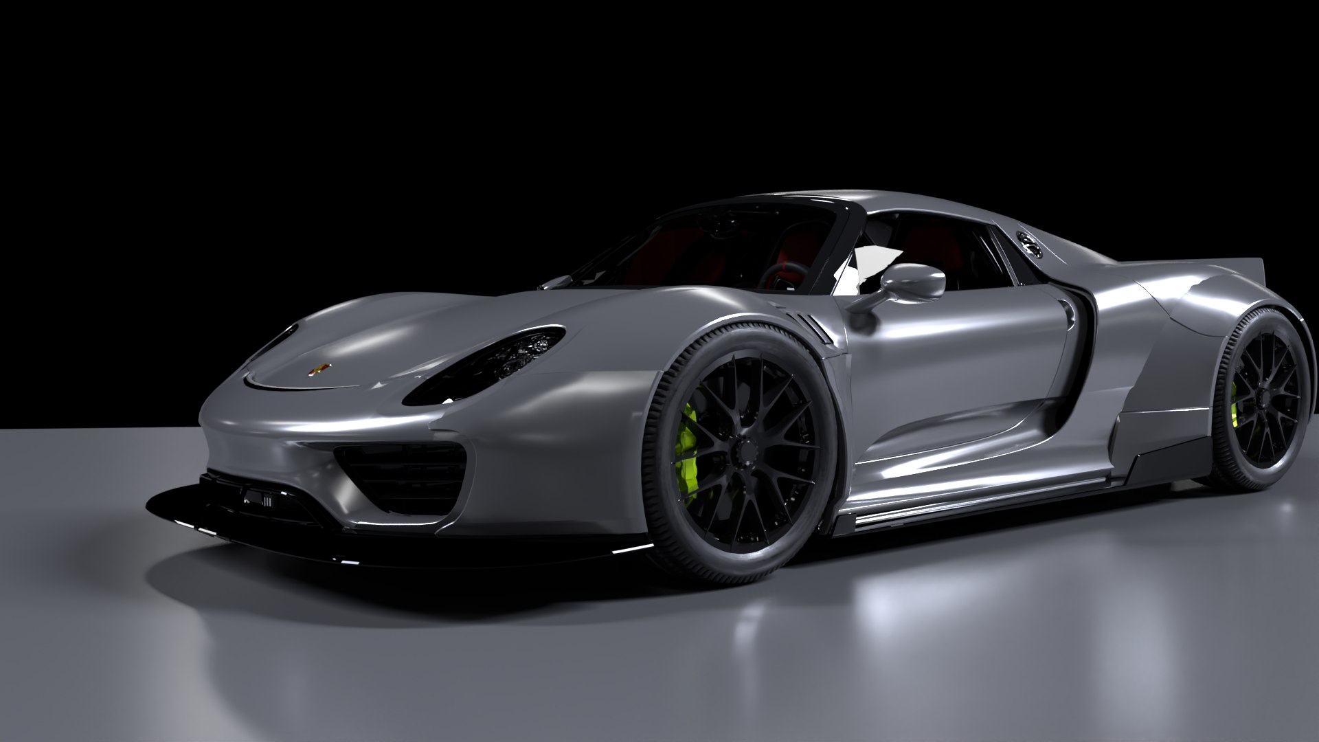 3D Porsche 918 - TurboSquid 2276667