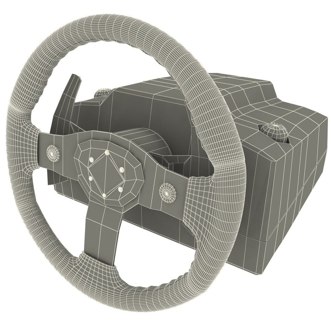 3dsmax Logitech Racing Wheel
