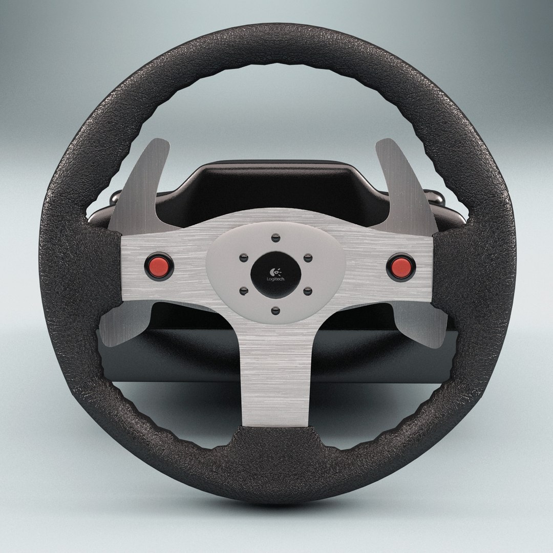 3dsmax Logitech Racing Wheel