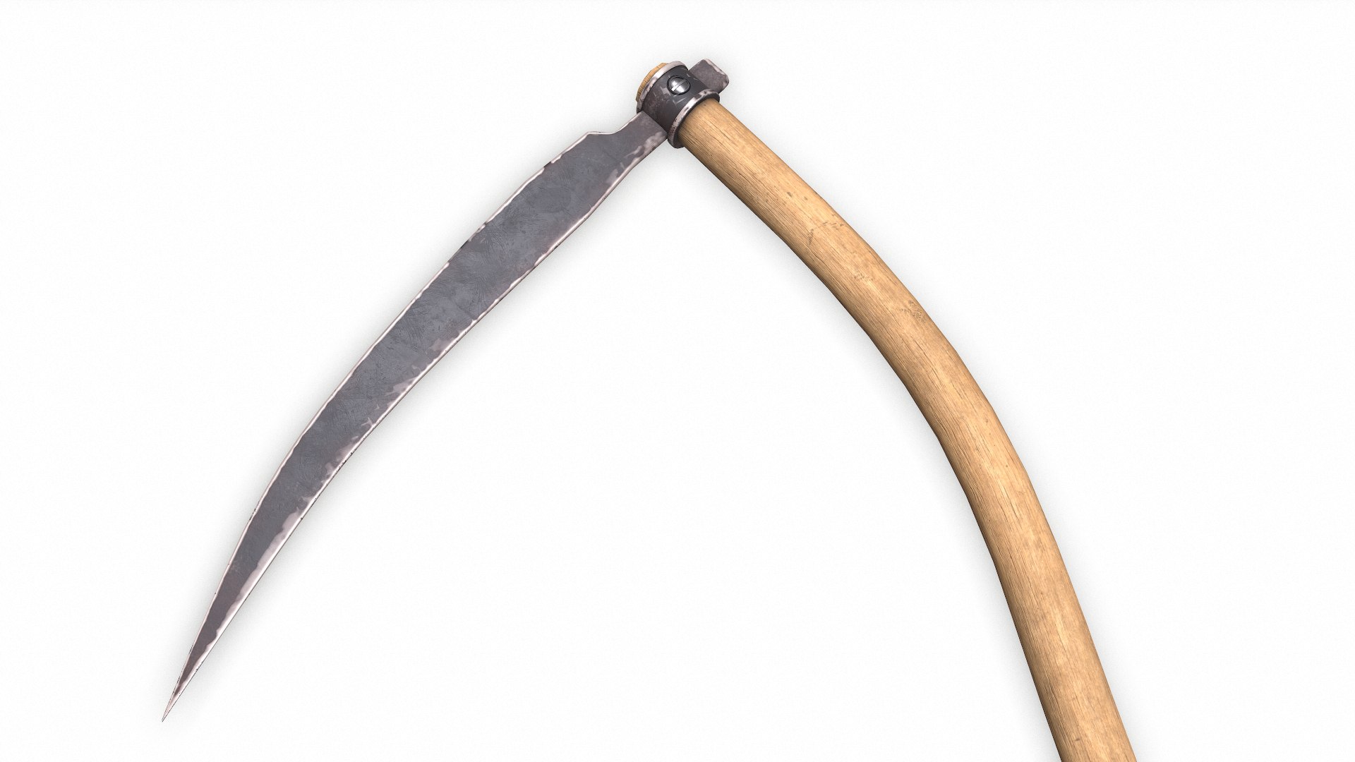 Free Scythe Low-poly PBR 3D Model - TurboSquid 2341139