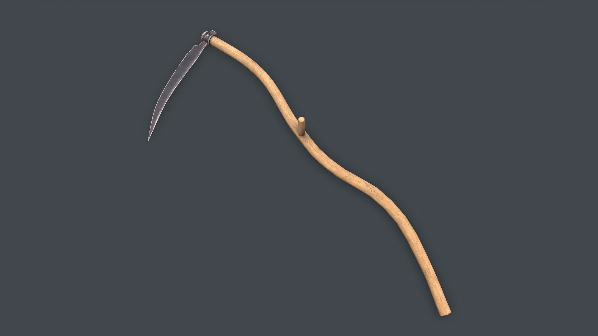 Free Scythe Low-poly PBR 3D Model - TurboSquid 2341139