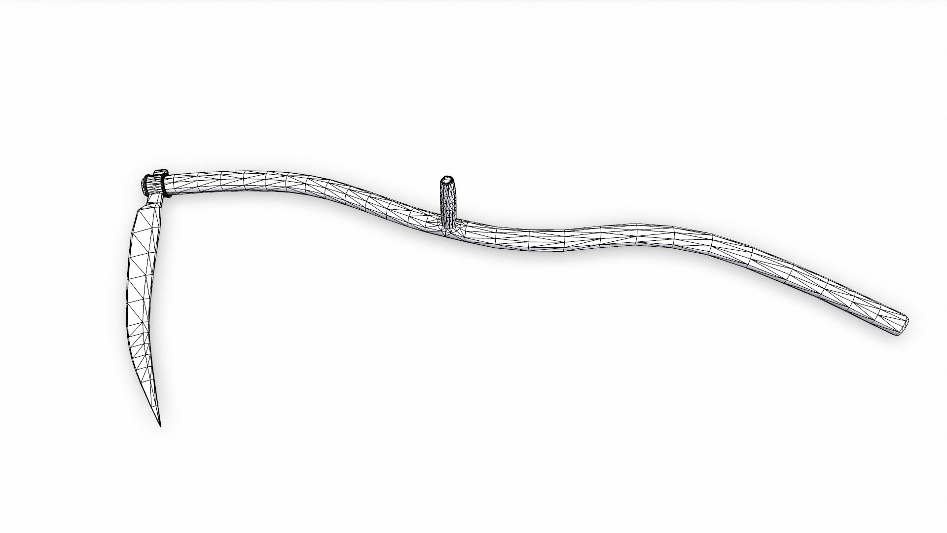 Free Scythe Low-poly PBR 3D Model - TurboSquid 2341139
