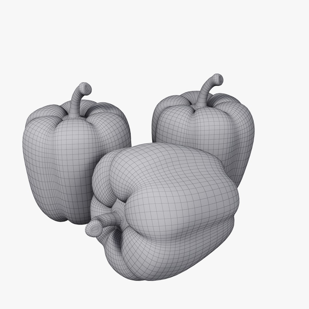 Bell Pepper 3d 3ds