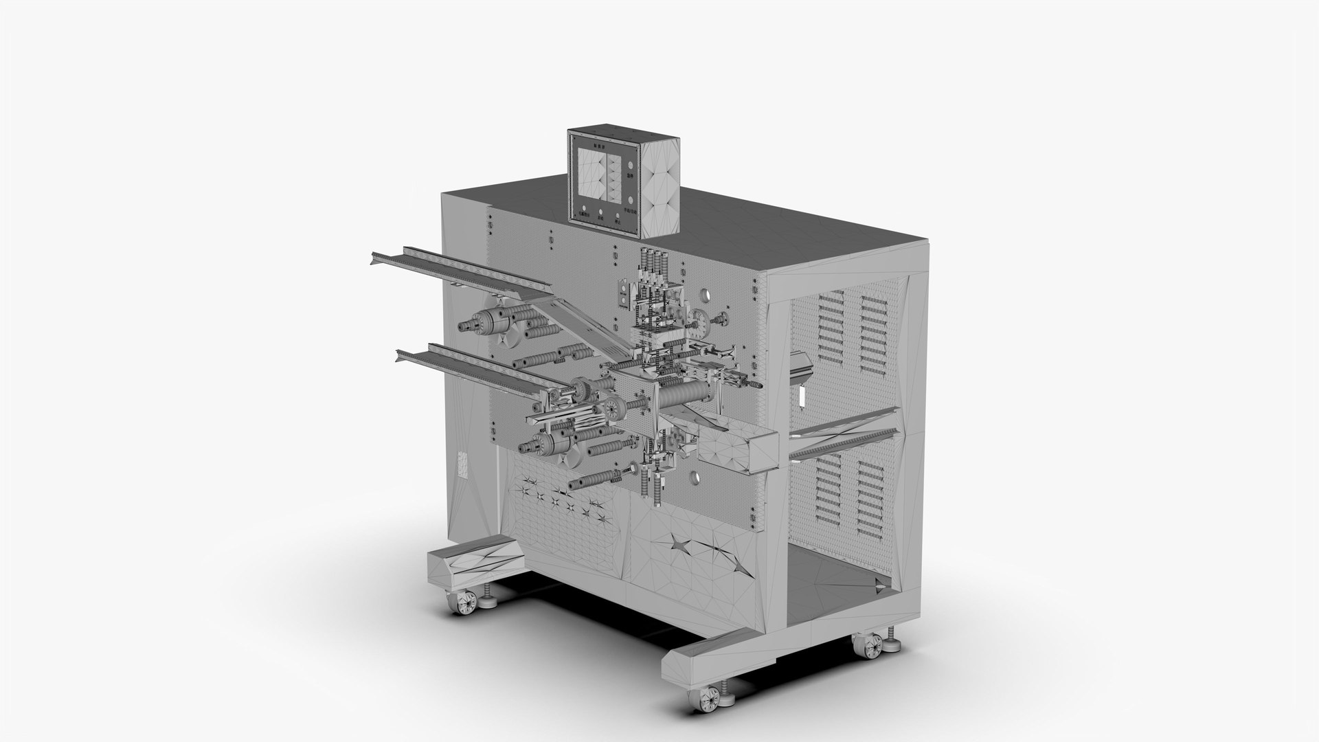Automatic Square Lithium Battery Winding Machine 3D Model - TurboSquid ...
