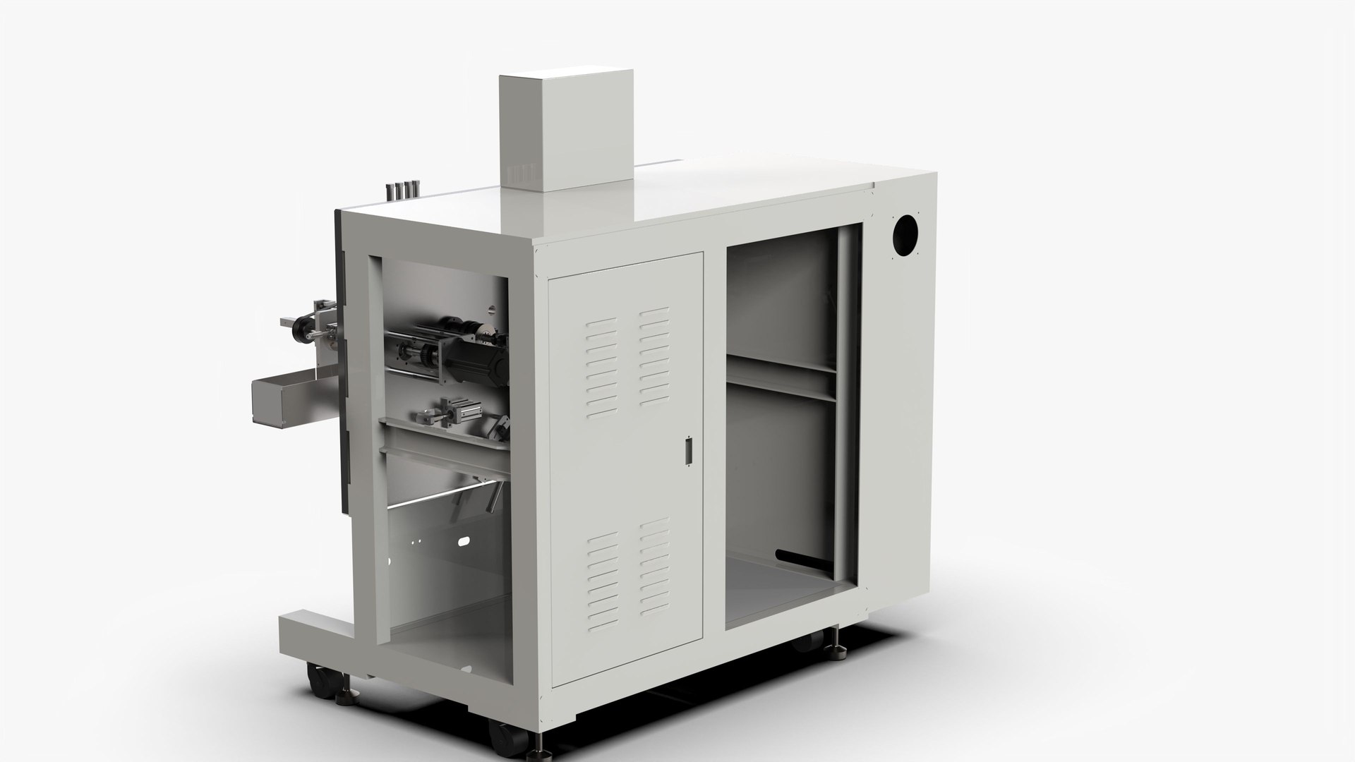 Automatic Square Lithium Battery Winding Machine 3D Model - TurboSquid 1994824