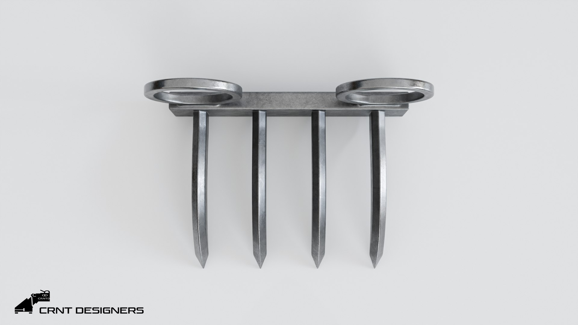 Tiger Claws Weapon - Vagh Nakha - Maratha Weapon 3D Model 3D Model ...
