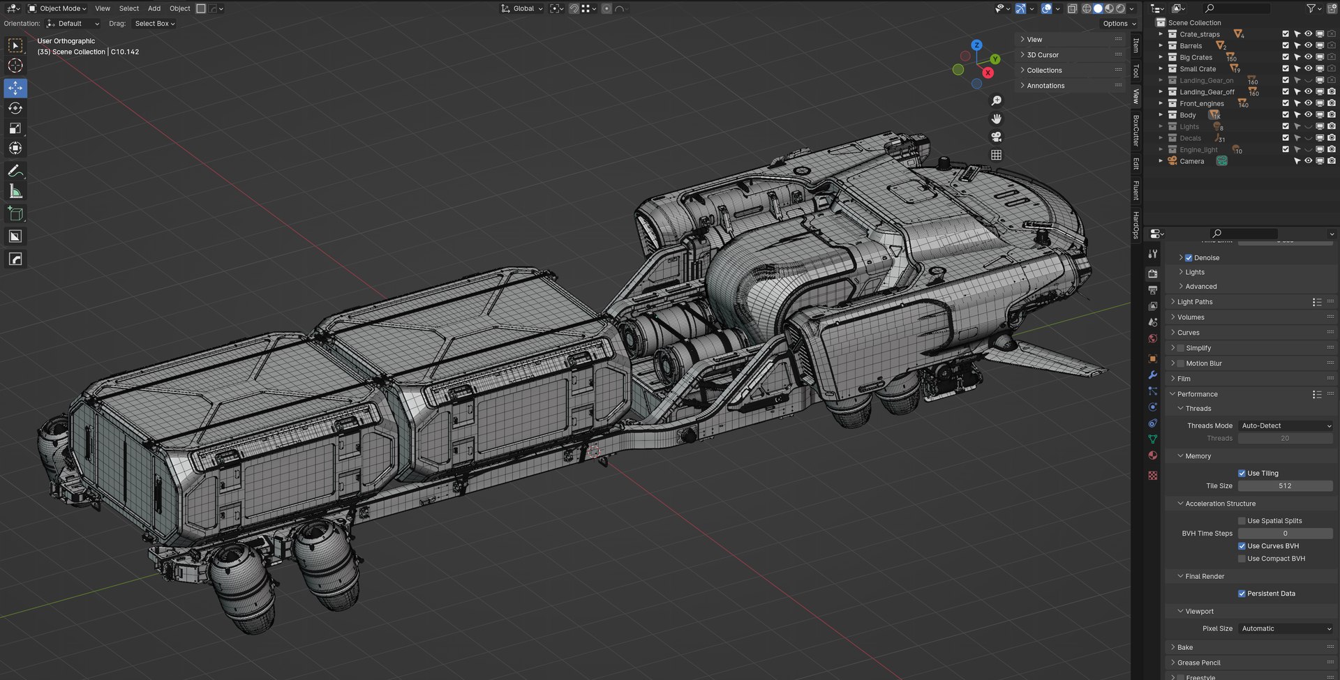 Cargo Transporter 3D Model - TurboSquid 2204761
