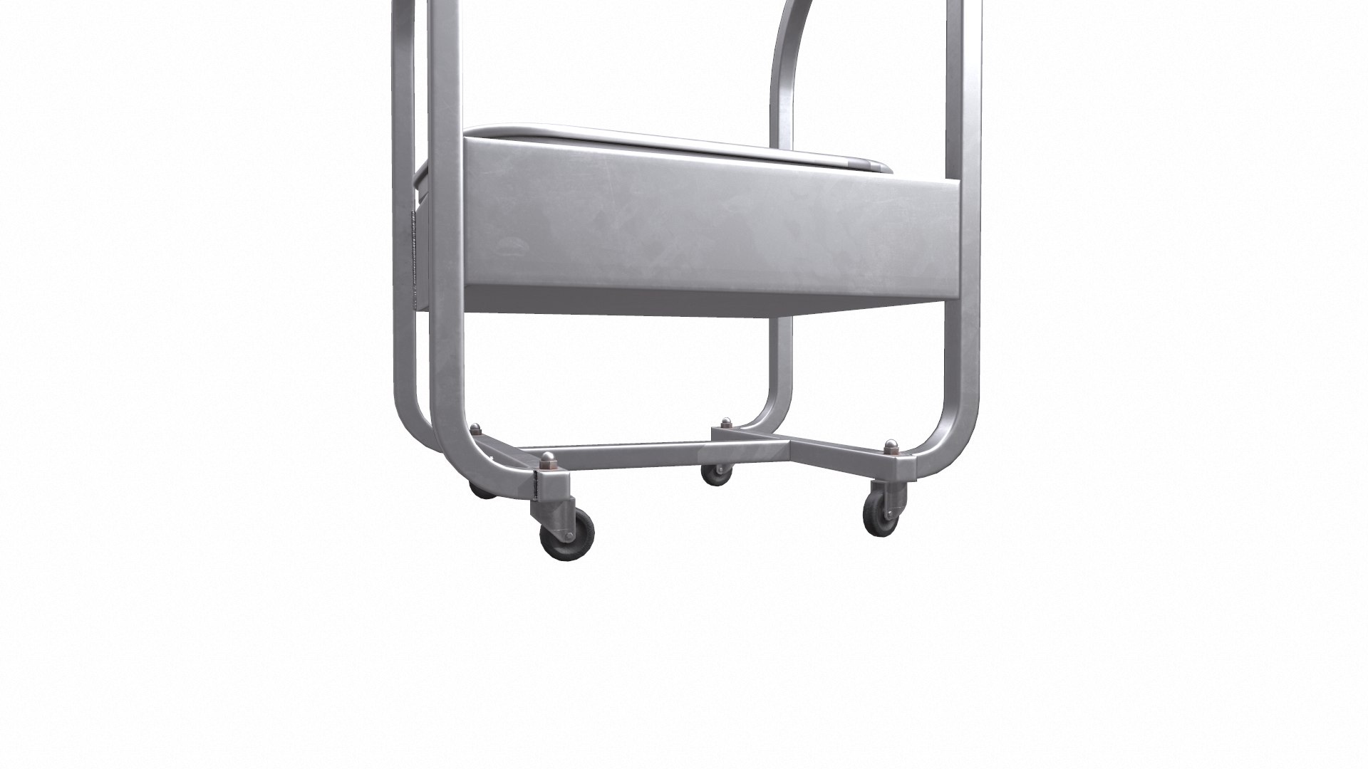 3D Model Medical Cart Trolley Steel 3D Model - TurboSquid 2049166