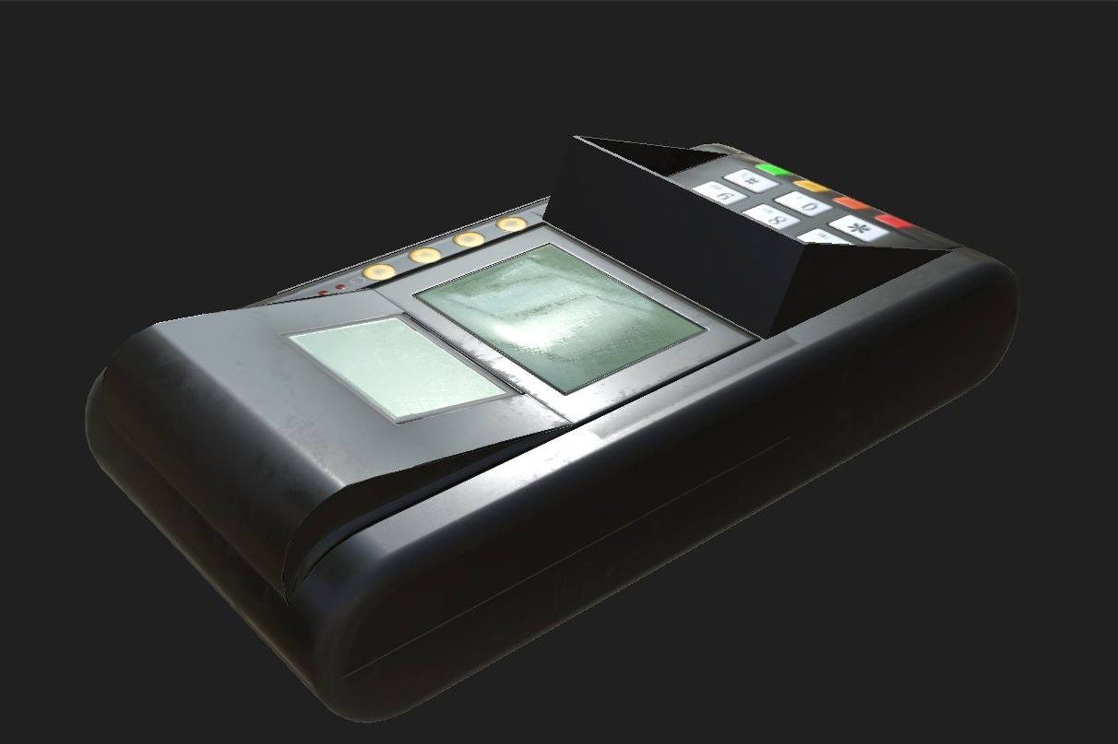 Pos Terminal 3D Model - TurboSquid 1402572