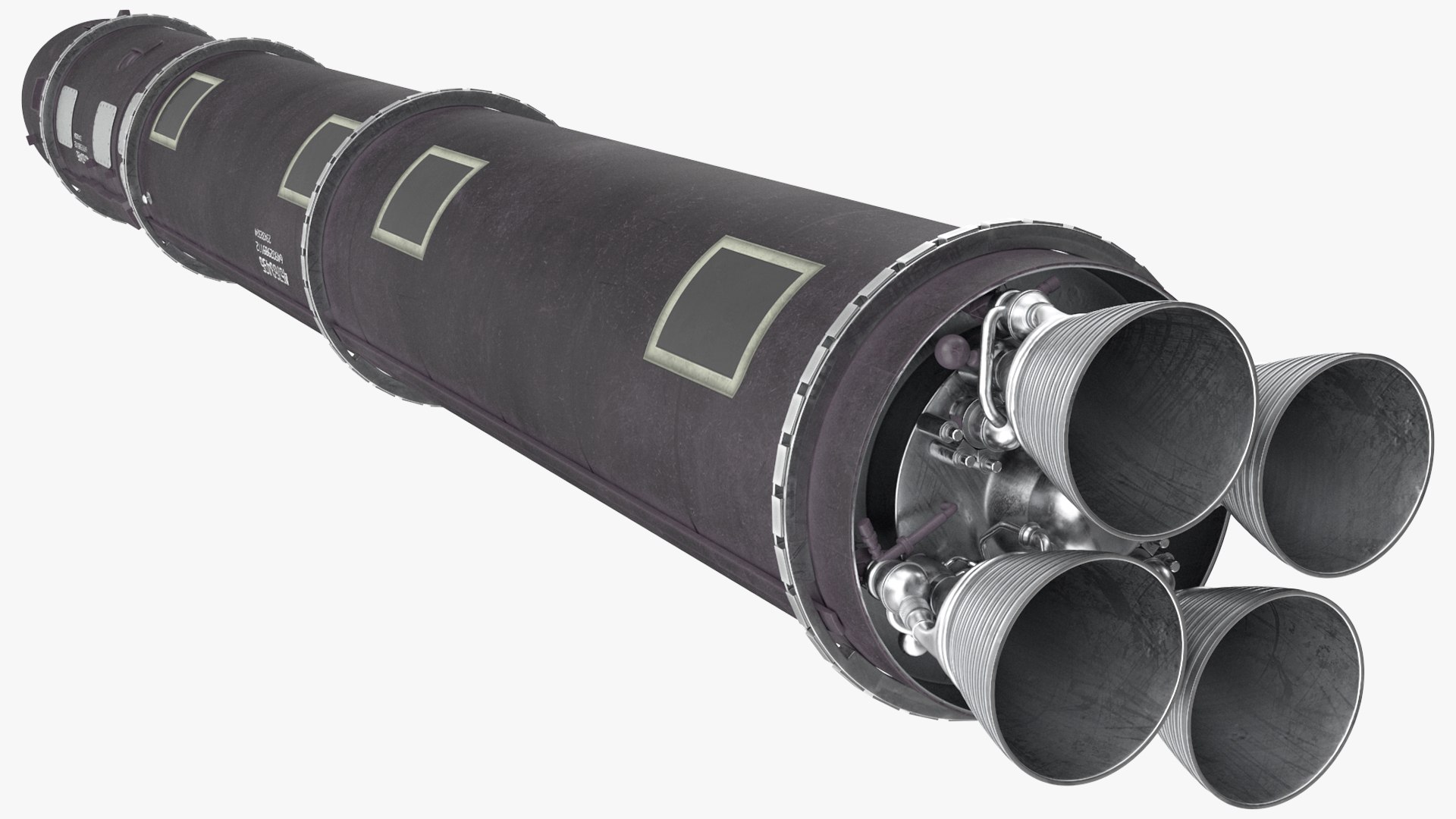 Sarmat Missile System 3D model - TurboSquid 2183584