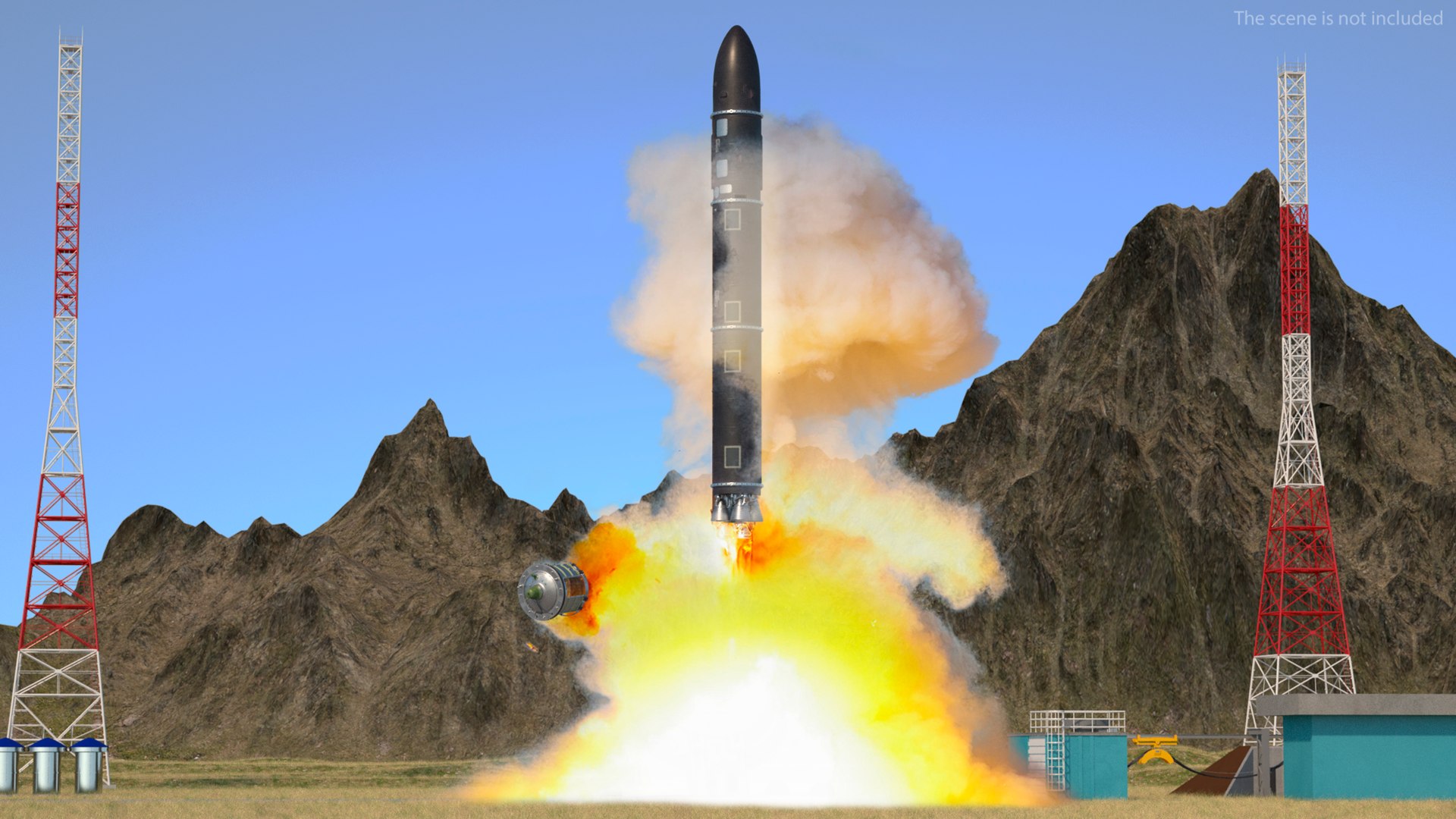 Sarmat Missile System 3D Model - TurboSquid 2183584