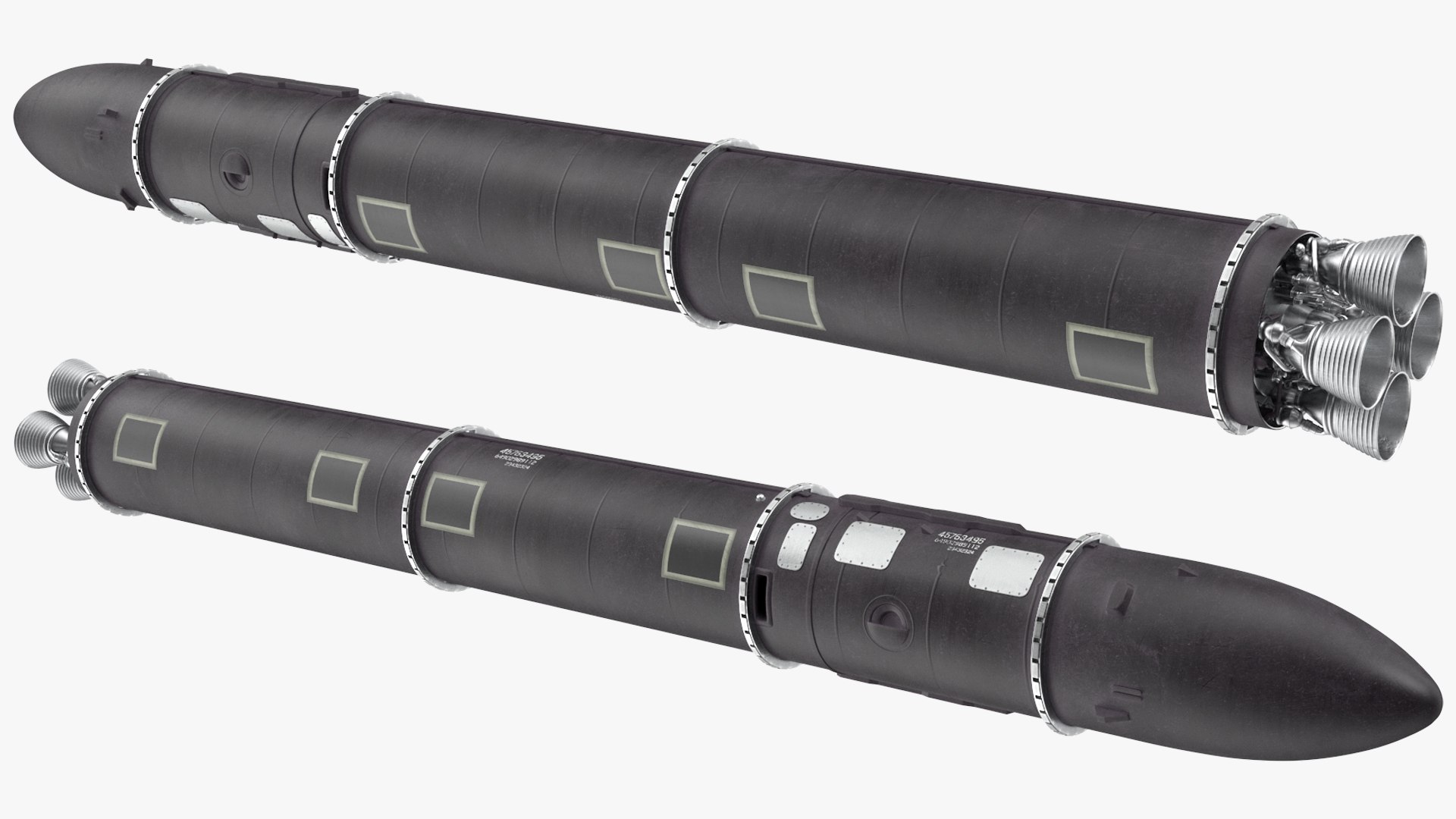 Sarmat Missile System 3D model - TurboSquid 2183584