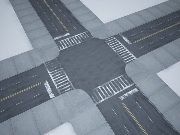 Highway Interchange 3D Models for Download | TurboSquid
