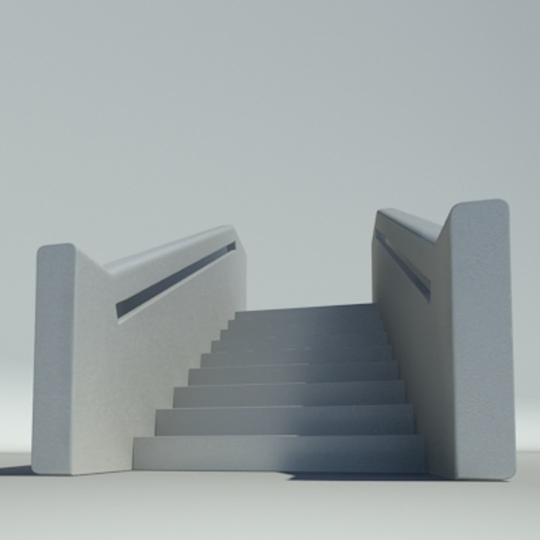 Maya Simple Solid Stair