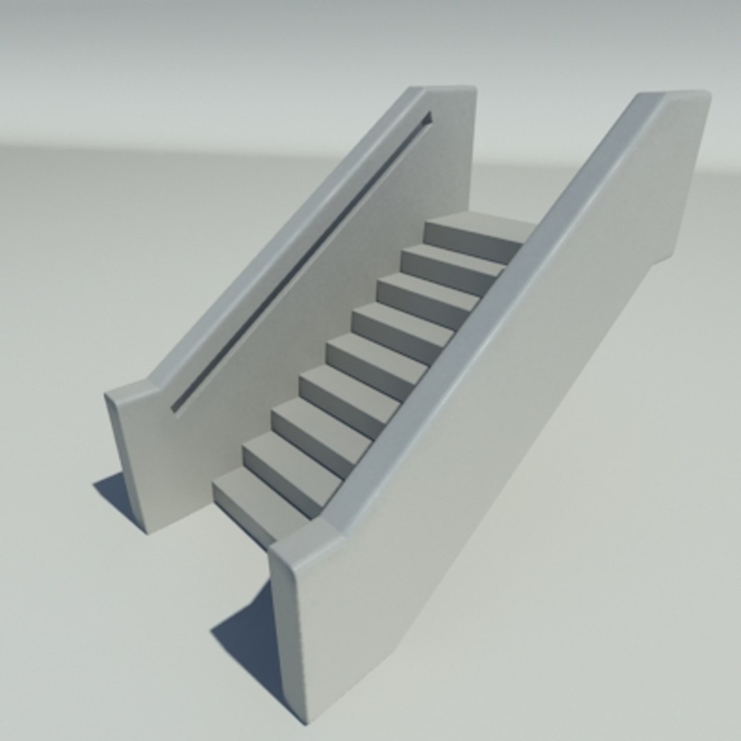 Maya Simple Solid Stair