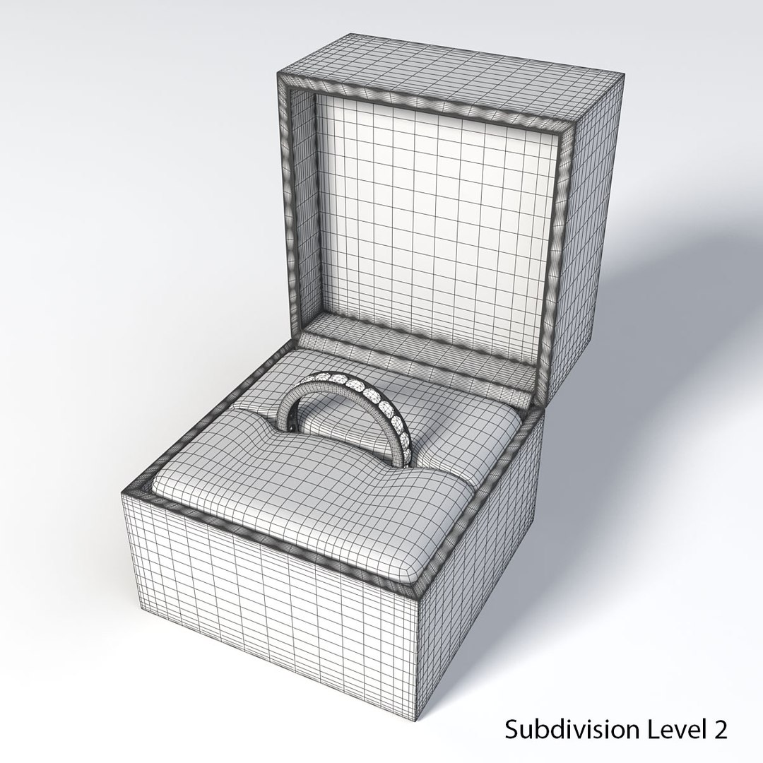 3d channel set diamond ring