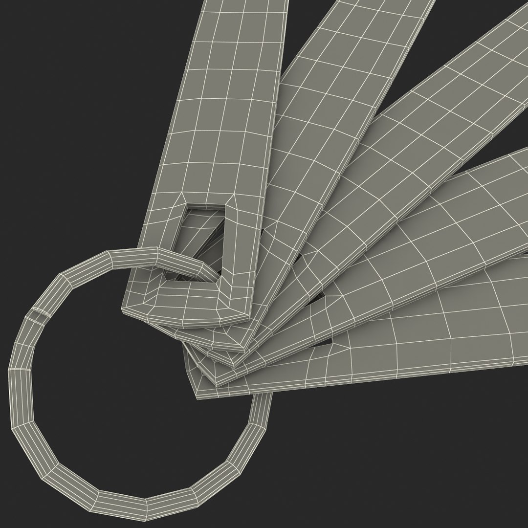 Measuring Spoons 3d Model