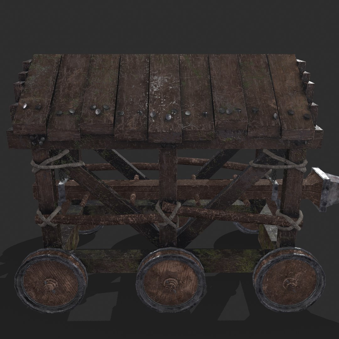 War Mechanism Battering Ram 3D Model - TurboSquid 1745563