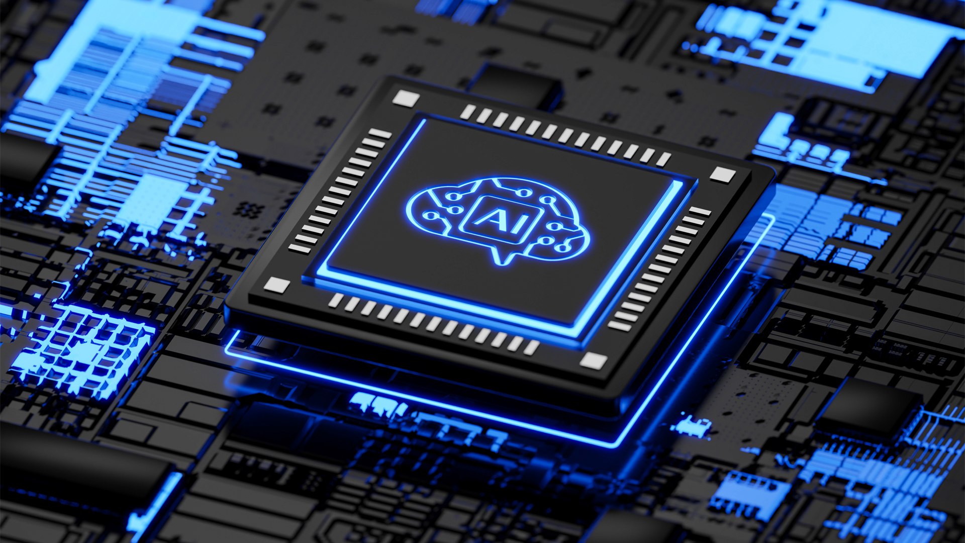 3D AI Processor Chip - TurboSquid 2212182