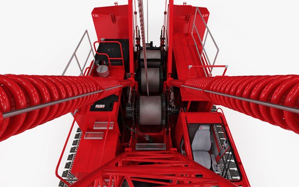 3D model Manitowoc MLC100-1 Crawler Crane - TurboSquid 1757518