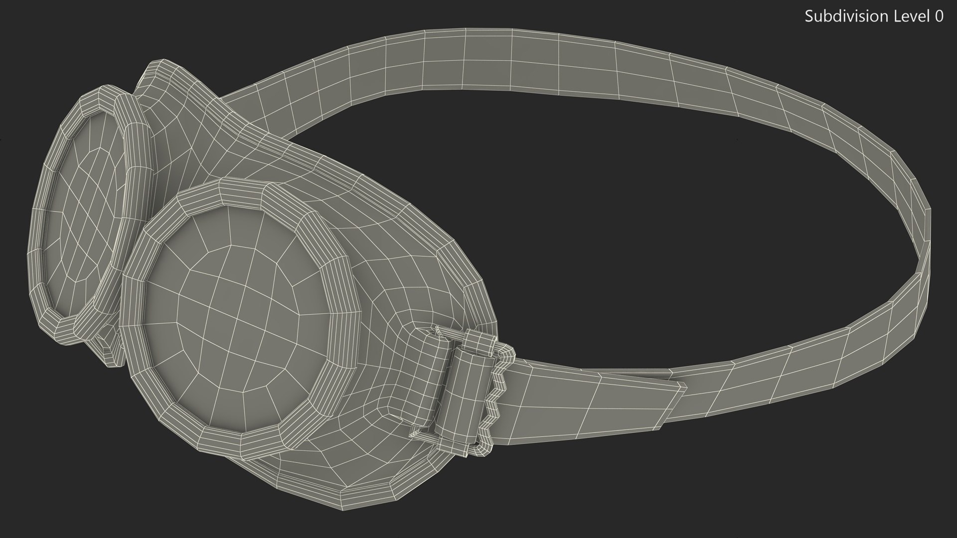 NATO Grey Military Rubber Goggles 3D - TurboSquid 2212176