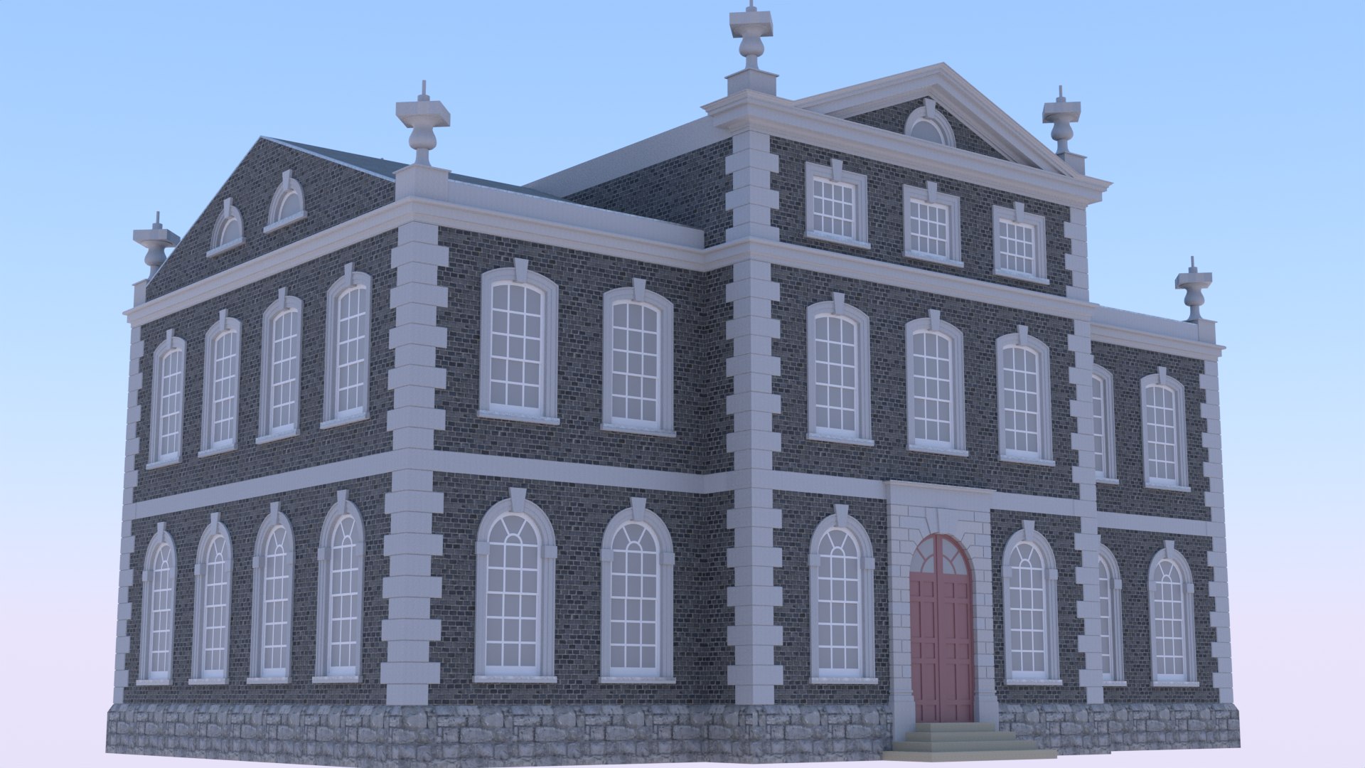 3D Apartment House And Mansion PBR Model - TurboSquid 2174563