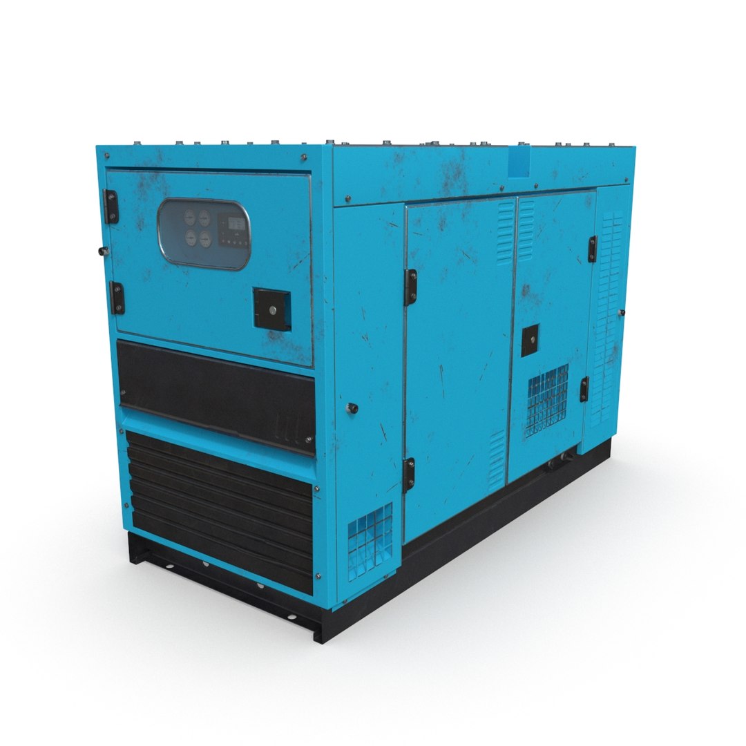 Power Generator Pbr 3D Model - TurboSquid 1476800